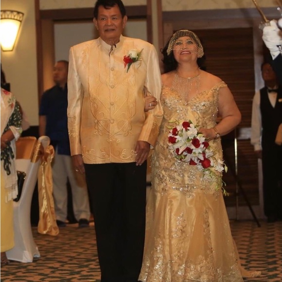 Jackets & Coats | Classy Coat Barong Tagalog In Pina Silk With Elegant ...